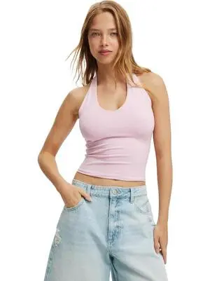 COTTON ON Cotton On V-Neck Halter Top Lavendula
