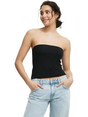 COTTON ON All Day Tube Top Black