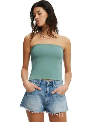 COTTON ON All Day Tube Top Cloudy Jade
