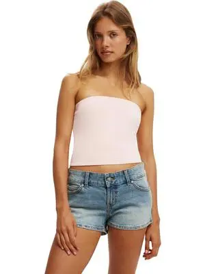 COTTON ON All Day Tube Top Peach Spritz