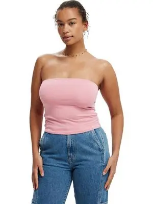 COTTON ON All Day Tube Top Prairie Pink