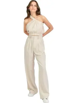 BELLE & BLOOM State Of Play Wide Leg Pant - Sand
