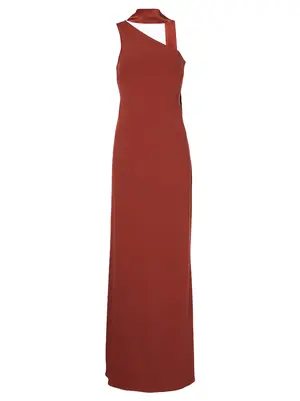 TALLER MARMO Caroline One-shoulder Gown - Red