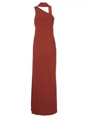 TALLER MARMO Caroline One-shoulder Gown - Red
