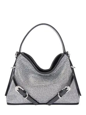 Givenchy Voyou Nano Embellished Shoulder Bag - Silver