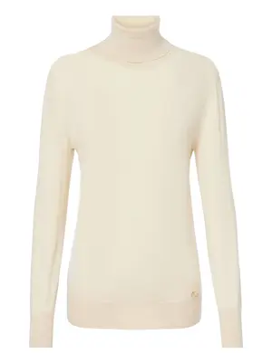 Valentino Garavani Cashmere And Silk Sweater - Beige