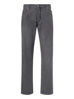 Bottega Veneta BOTTEGA VENETA Mid-Rise Straight Jeans Grey