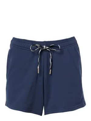 The Upside Cascade Cotton Shorts - Blue
