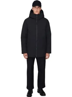 QUARTZ CO. Quartz Co. Jules Hooded Down Winter Jacket Black