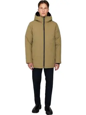 QUARTZ CO. Quartz Co. Jules Hooded Down Winter Jacket Khaki