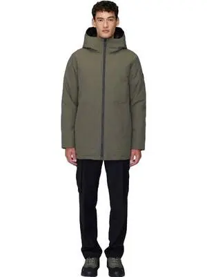 QUARTZ CO. Quartz Co. Jules Hooded Down Winter Jacket Olive