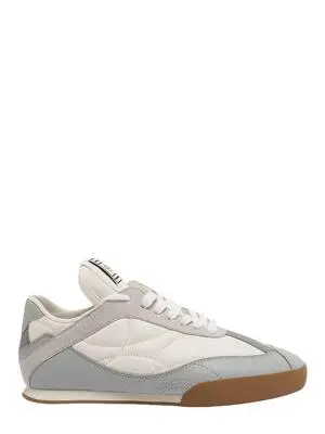 Chloé Chloe Kick Low-Top Leather Sneakers Pastel Blue