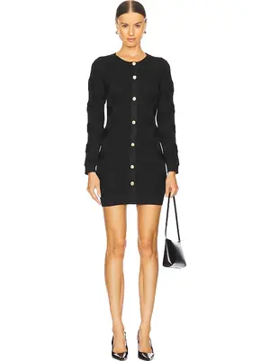 Line & Dot Jones Mini Dress - Black
