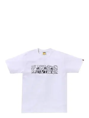 A BATHING APE Gallery X Yu Nagaba Tee Shirt - White