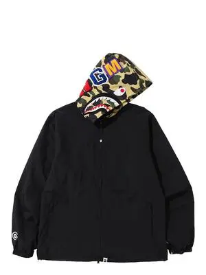 BAPE 1st Camo Shark Hoodie Jacket - Yellow