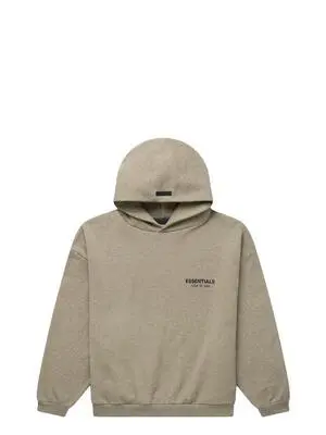 Fear Of God Fleece Hoodie Fw24 - Heather Gray