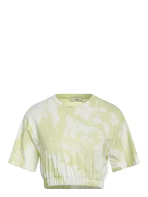 JIJIL Two-tone Jersey Top - Sage Green