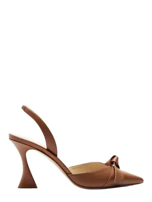 ALEXANDRE BIRMAN 85mm Clarita Pumps - Brown