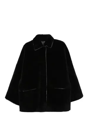 TOTÊME Shearling Jacket - Black
