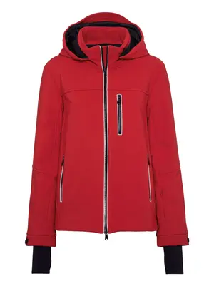 Brunello Cucinelli Hooded Mountain Jacket - Red