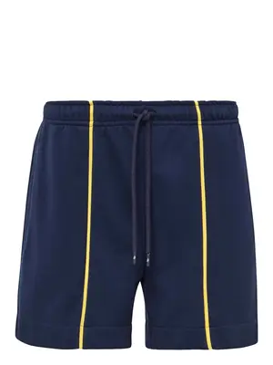 JW Anderson Contrast-seam Shorts - Blue