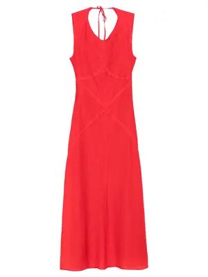 REJINA PYO Sadie A-line Dress - Red