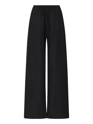 THE ROW Gala Trousers - Black