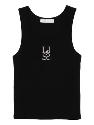 LUDOVIC DE SAINT SERNIN Neo Tank Top - Black