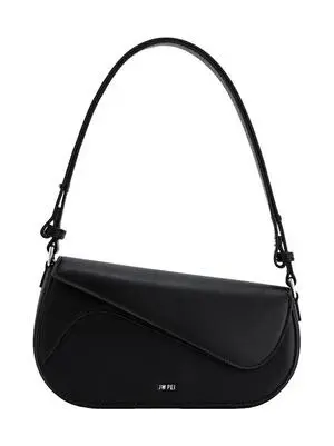 Jw Pei Addisyn Faux Leather Shoulder Bag - Black