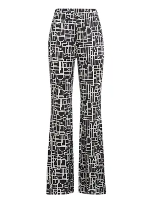 Diane Von Furstenberg Brooklyn Trousers - Black