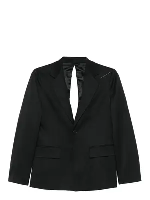 MAISON MARGIELA Cut-out Blazer - Black