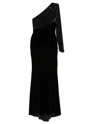 CRISTALLINI Zephyra Gown - Black