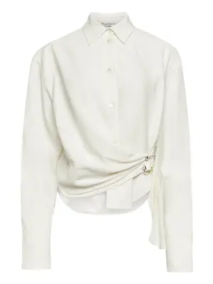 JW ANDERSON JW Anderson Draped Twisted Shirt
