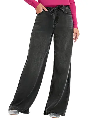 Splendid Lounge Denim Pant Charcoal