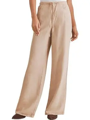 Splendid Lounge Denim Pant - Wheat