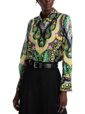 Kobi Halperin Claire Blouse Black Multi