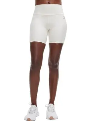 PELOTON 7" High-rise Pocket Bike Short - Pearl