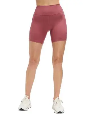 PELOTON 7" High-rise Pocket Bike Short - Roan Rouge