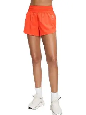PELOTON High-rise 3" Run Short - Cherry Tomato