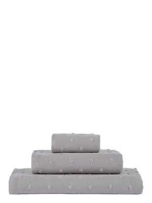 UCHINO Zero Twist Gauze Dots - Grey