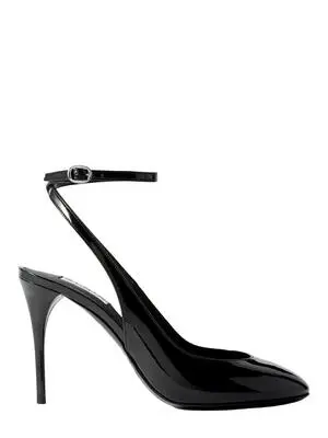 Alaïa 90 Patent-leather Pumps - Black