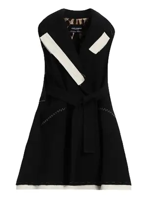 Dolce & Gabbana Belted Coat - Black