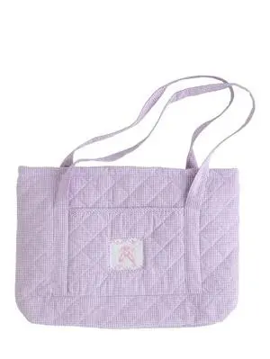LITTLE ENGLISH Quilted Tote - Ballet