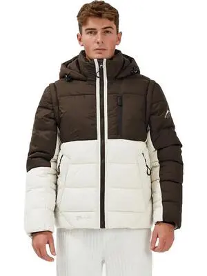 POINT ZERO Dallmann Midweight Puffer Jacket - Choco Milk