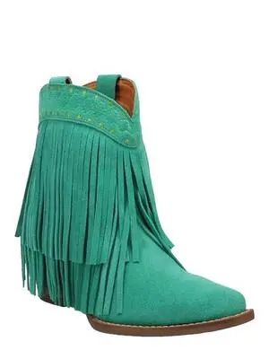 DINGO Dingo Tapadero Western Boots Green