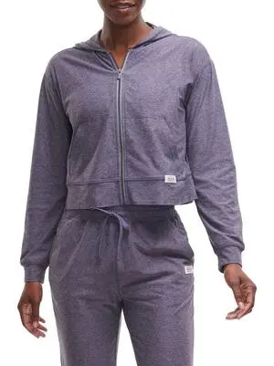 PELOTON Dreamblend Full-Zip Sweatshirt Ash