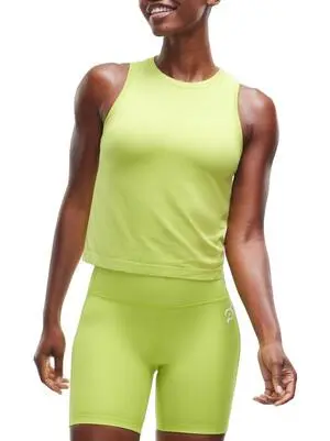 PELOTON Seamless Muscle Tank - Chartreuse