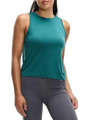 PELOTON Seamless Muscle Tank - Teal