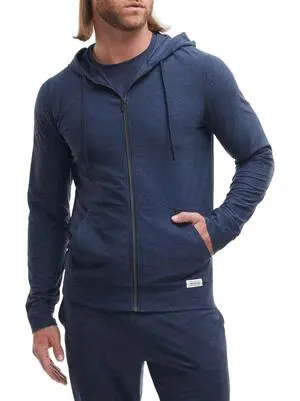 PELOTON Dreamblend Full Zip Hoodie Deep Navy