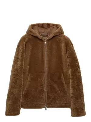 Prada Shearling Jacket - Brown